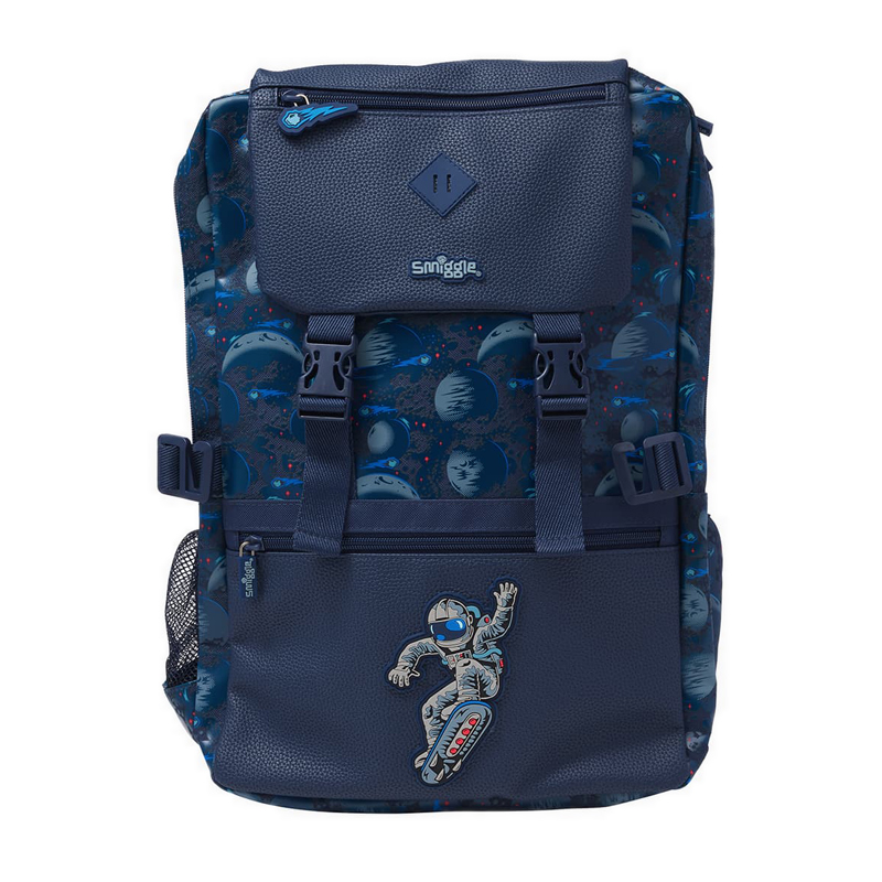 Smiggle Epic Adventures Attach Foldover Backpack - IGL452601NAV ...