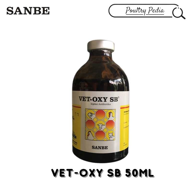 VET OXY SB 50 ML ANTIBIOTIK HEWAN SAPI BABI KAMBING DOMBA KUDA KELINCI ...