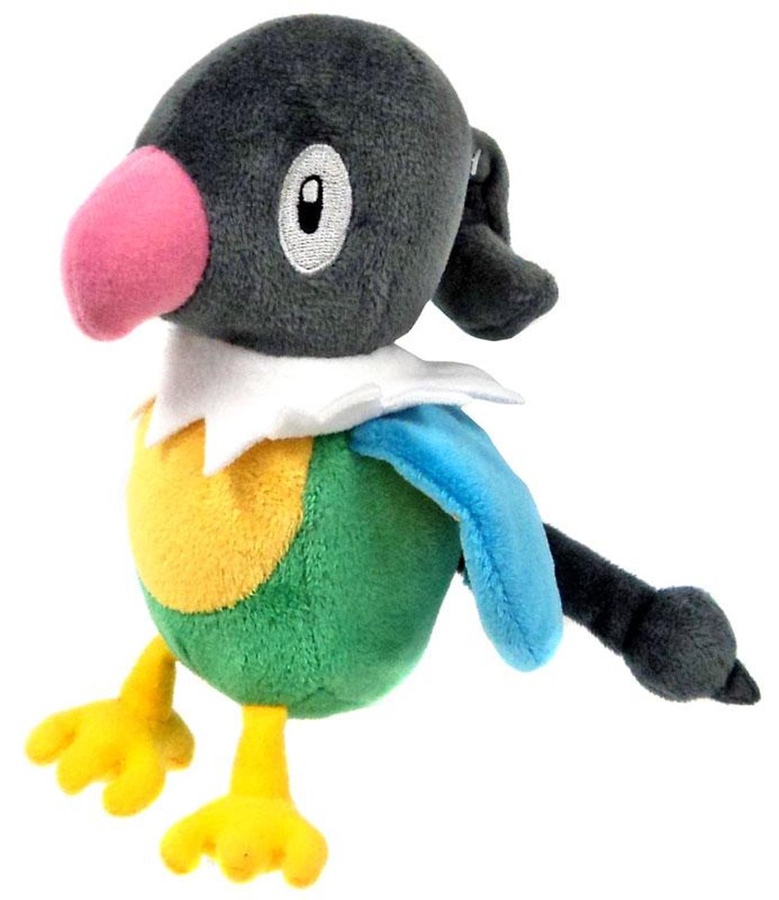 Pokemon Chatot 5-Inch Plush Original Soft Toy Diamond & Pearl series ...