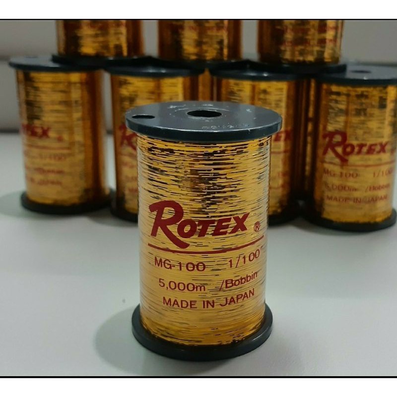 Rotex Metallic Embroidery Thread (Per Bobbin) | Lazada PH