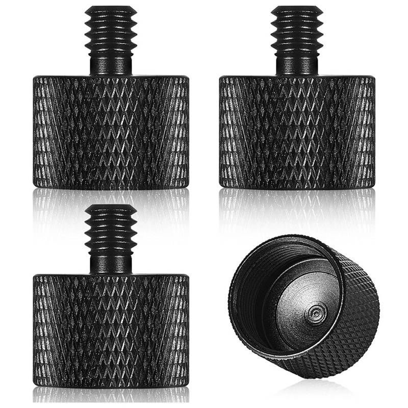Mic Stand Adapter 5/8 Female to 1/4 Male for Camera Mount Tripod Thread ...