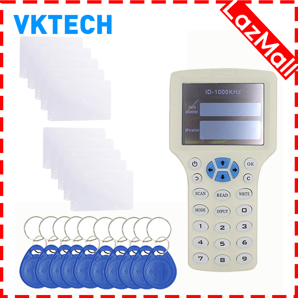 RFID Copier ID IC Reader Writer Encrypted Duplicator Programmer NFC Key ...