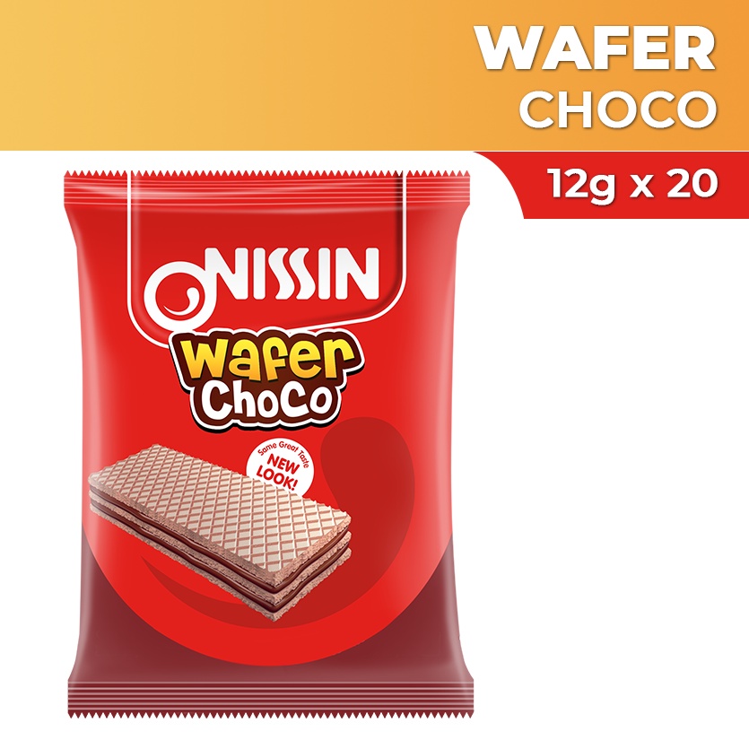 Nissin Wafer Choco 20 pieces 12g | Lazada PH