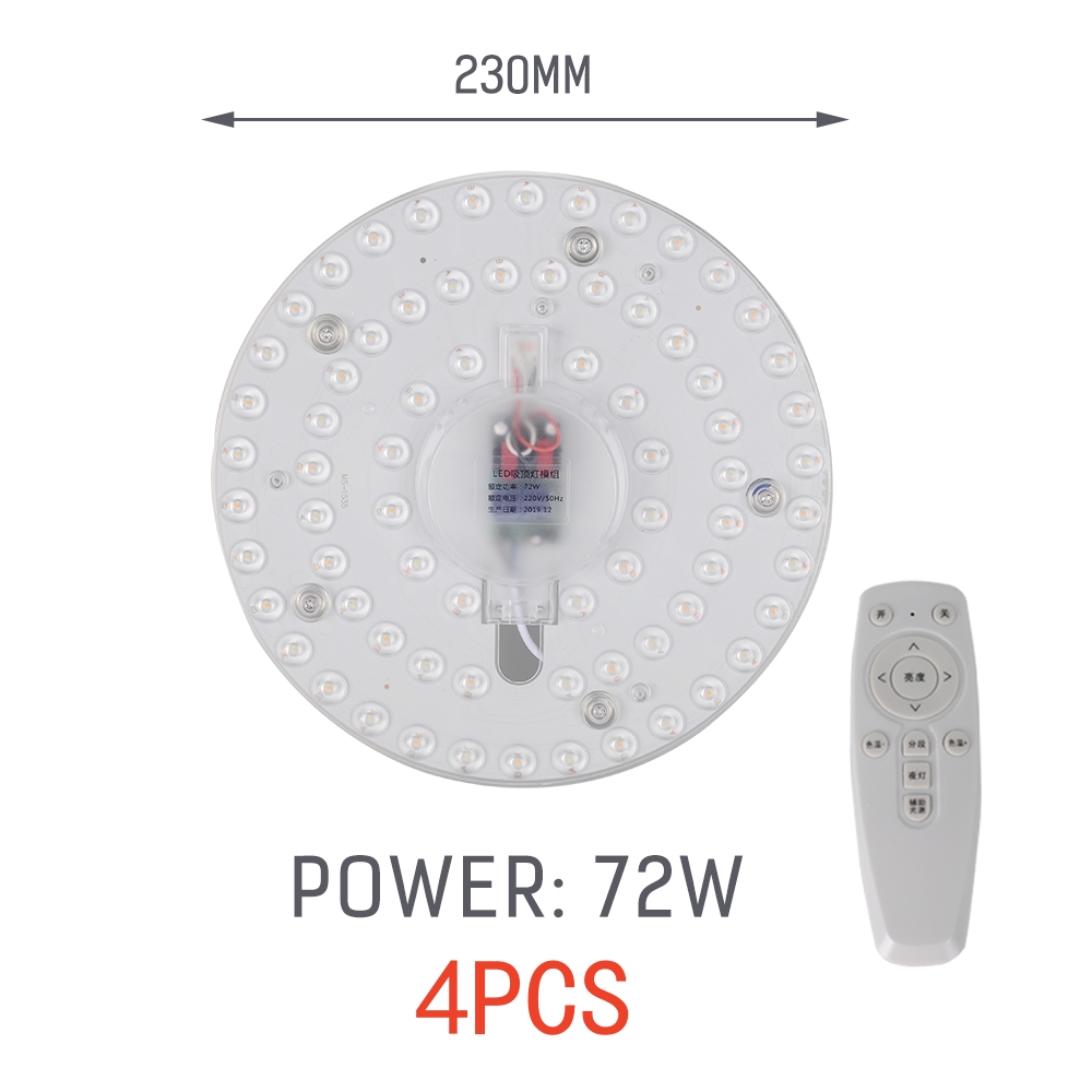 3Tone/White 72W 48W 36W 24W 18W LED Ceiling Light Replacement LED Light ...