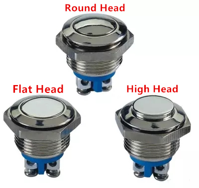 【LKFJ4OSNAE】The 22mm Metal Push Button Switch Reset Button Doorbell Car Horn Waterproof ...