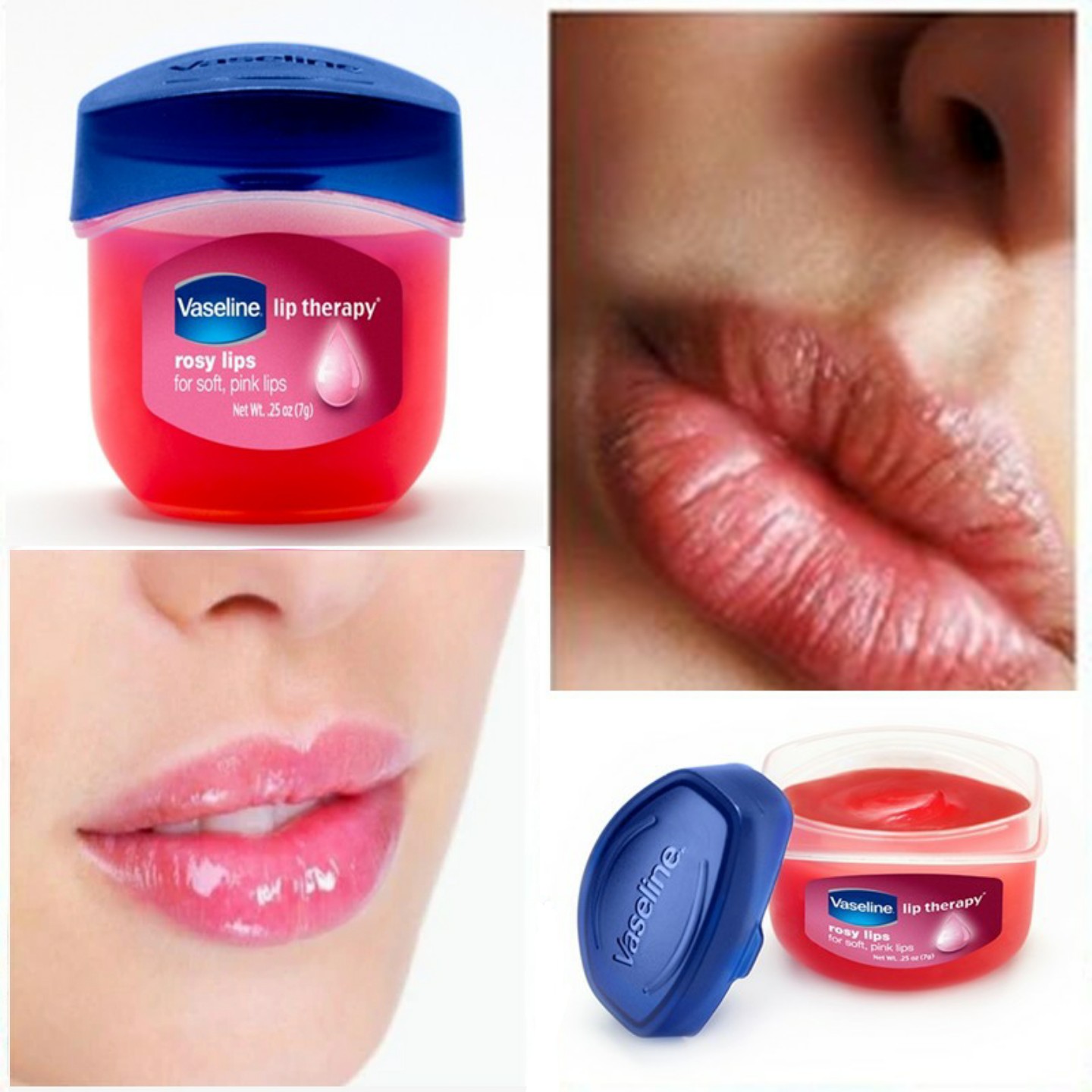 VASELINE Rosy Lip Therapy for Soft Pink Lips Vrlt Lip Balm | Daraz.lk