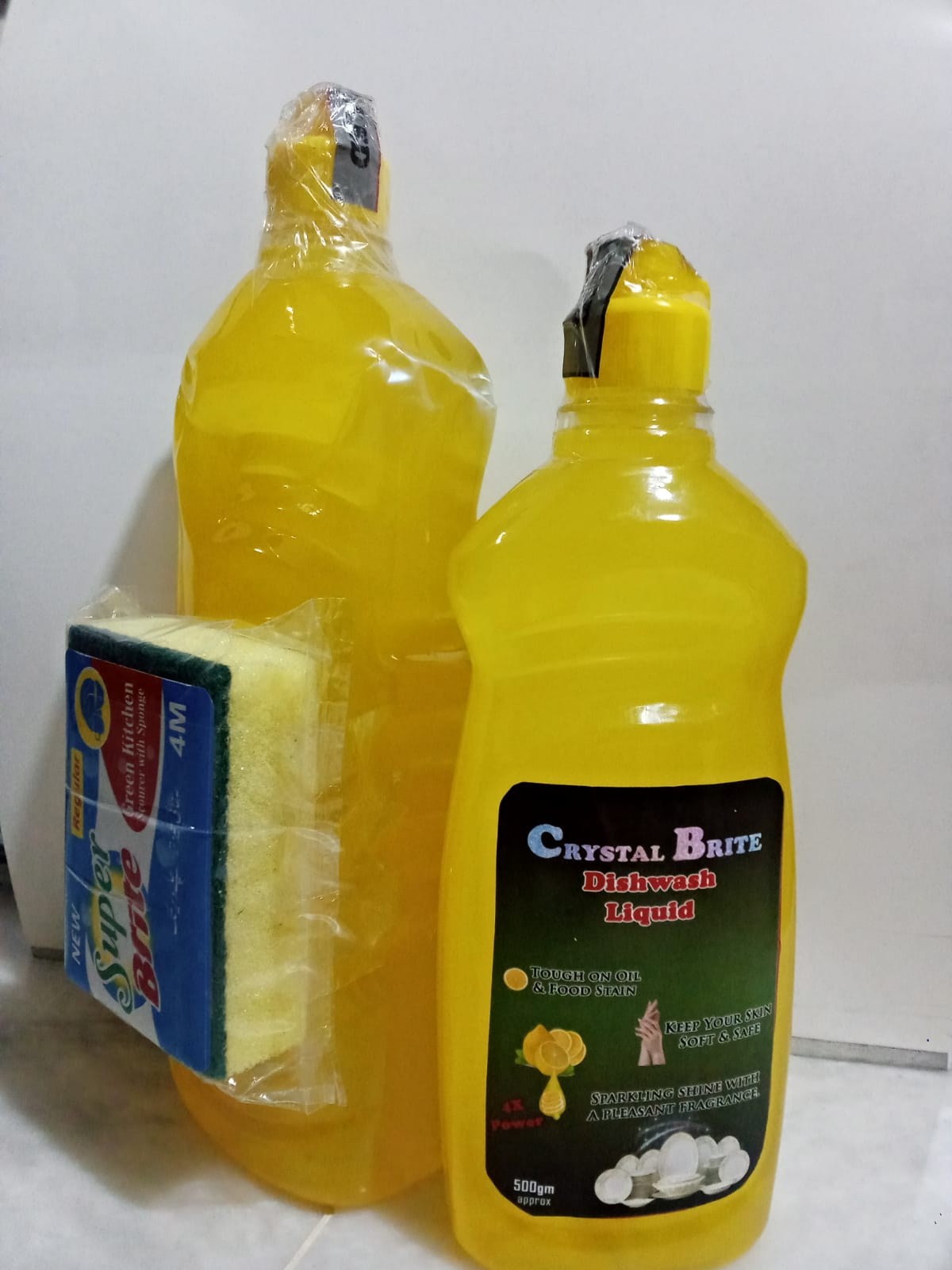 Crystal Brite Dishwashing Liquid - Extra Strong Liquid Dish Wash ...