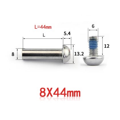 **ราคาต่อชิ้น** สกรูล็อคหกเหลี่ยมครึ่งวงกลม M8 Screws Full Suspension Mountain Bike Bolts M8 ...