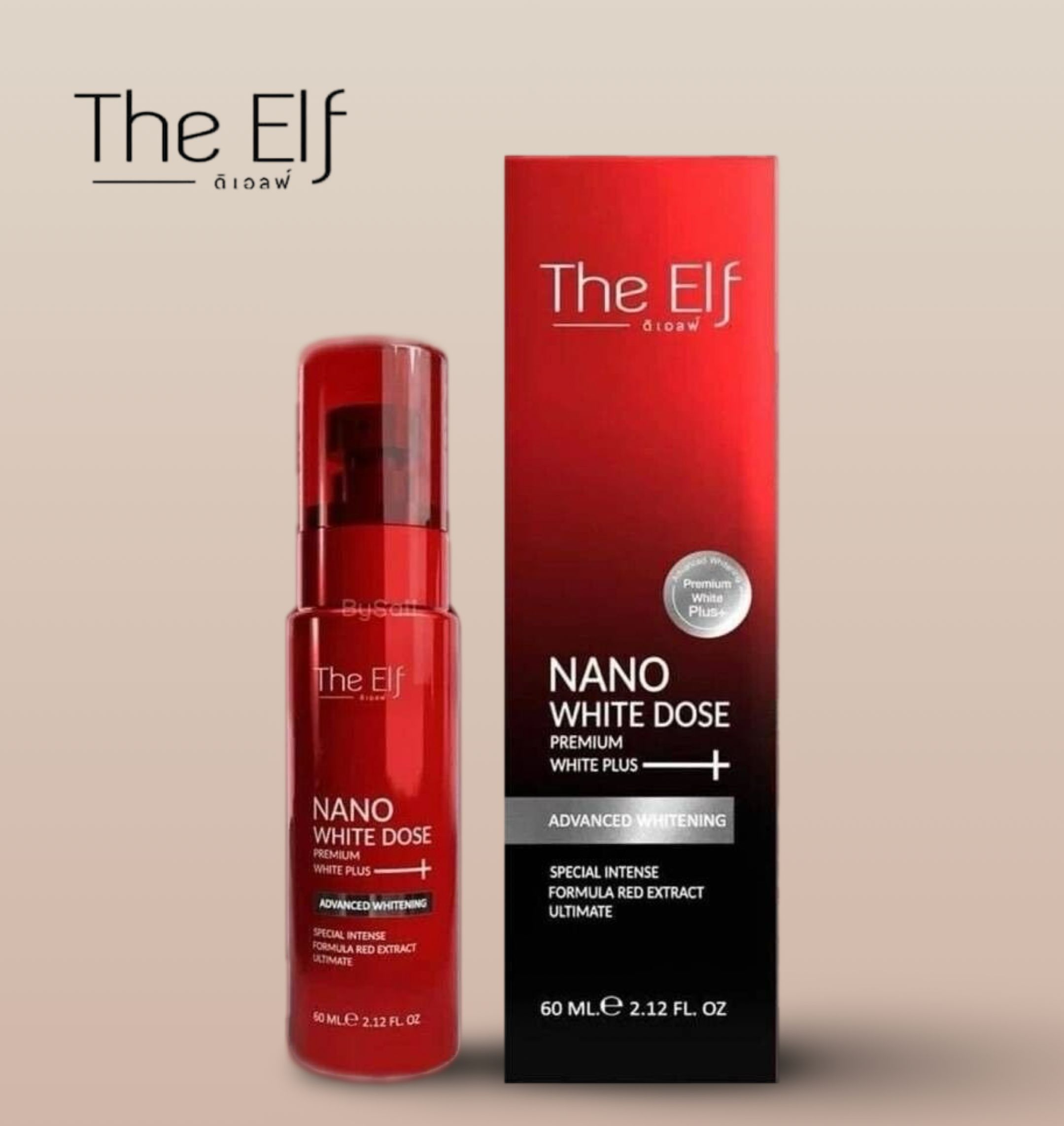 The Elf Nano enw0 White Dose Premium White Plus WHITENING Serum 60ml ...