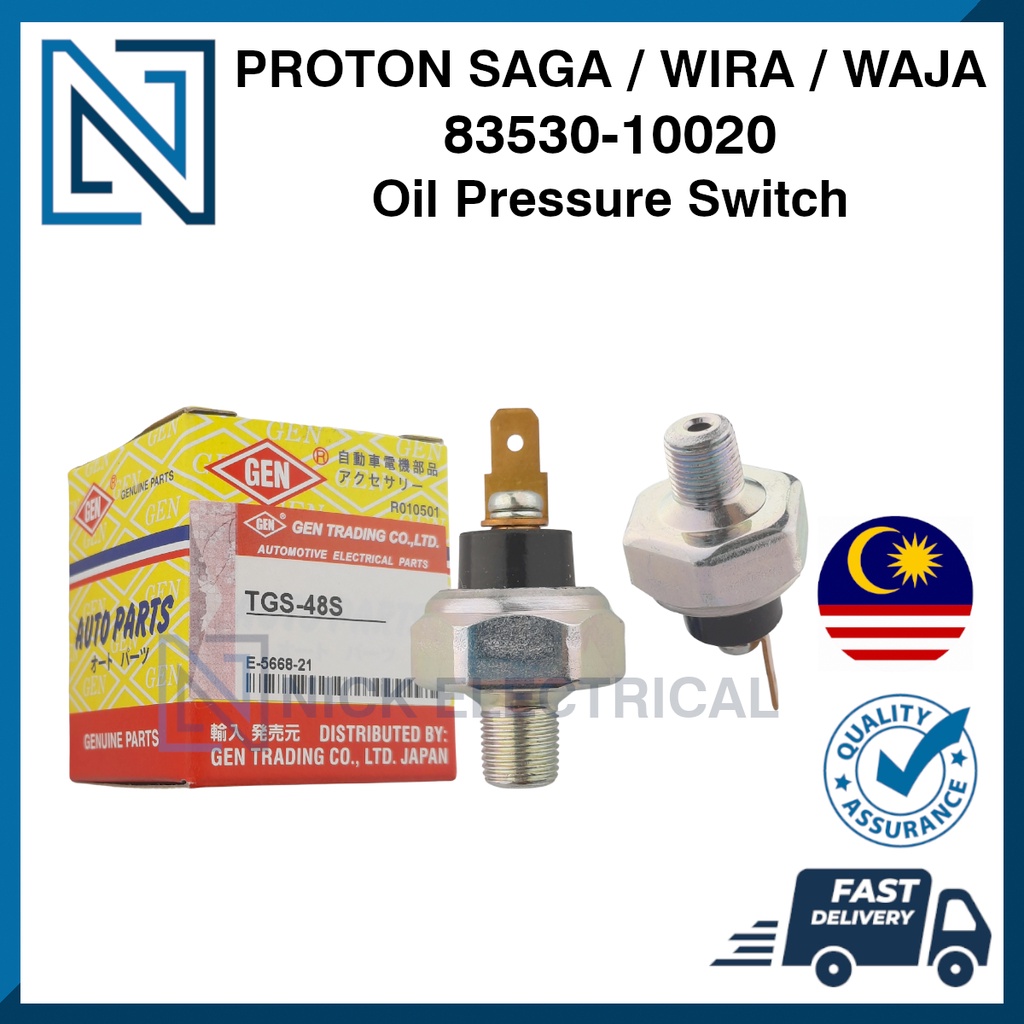 GEN Japan Oil Pressure Switch Minyak Hitam Proton Saga Gen2 Waja Wira ...