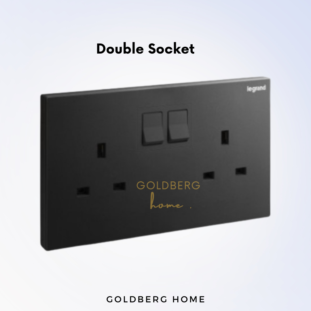 [SG Seller] Legrand Galion Switch and Socket - Matt Black | Goldberg ...