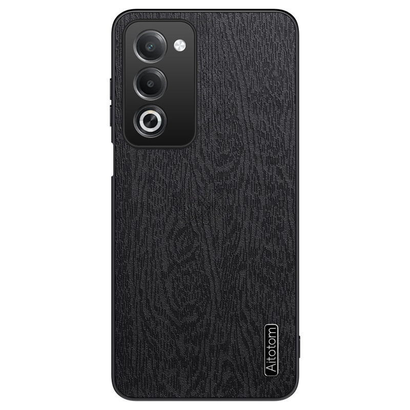 For OPPO A5 5G Case Wood Texture Canvas Hrad Shockproof For OPPO A5 ...
