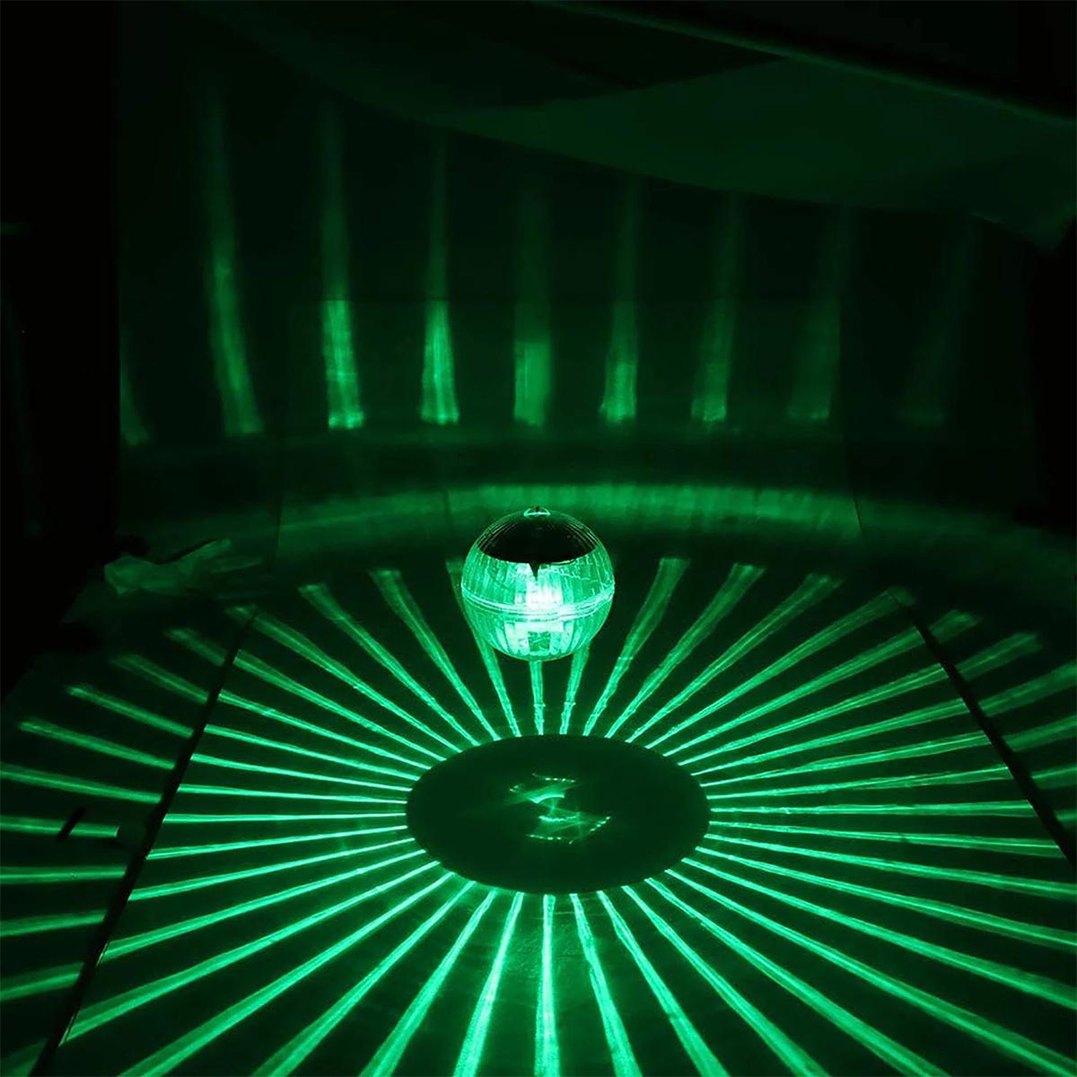 Led Solar Floating Lamp Swimming Pool Solar Panel Powered Pond ...