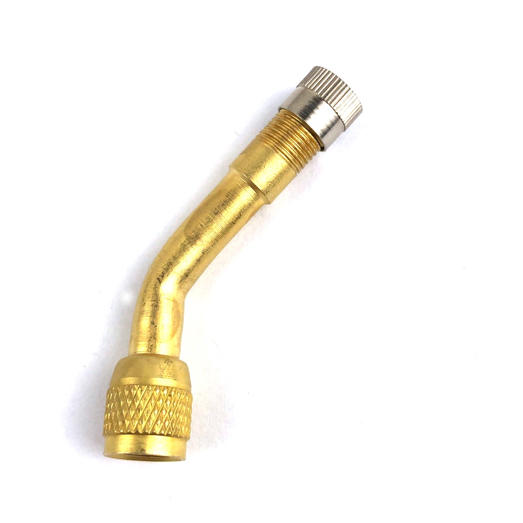 Degree Angle Brass Air Tyre Valve Schrader Valve Stem with Extension ...
