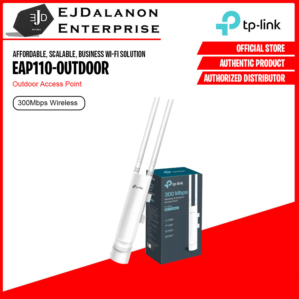 TP-Link EAP110 Outdoor 300Mbps Wireless N Outdoor Access Point tp link tp-link eap 110 110 ...
