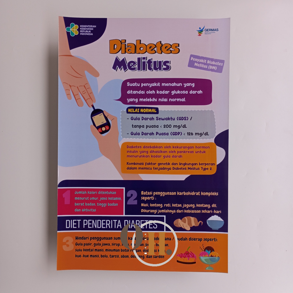 Poster Diabetes Melitus - Poster Diabetes - Poster PTM - Poster ...
