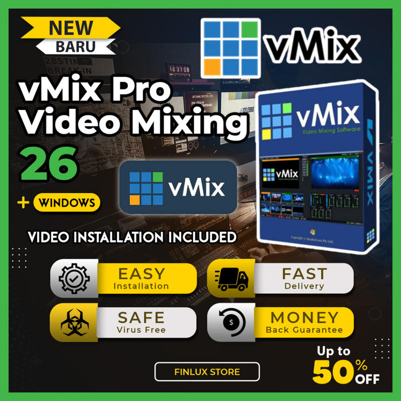[VIDEO] vMix Pro 2023 v26 Latest For Windows (64-bit) | Lazada PH