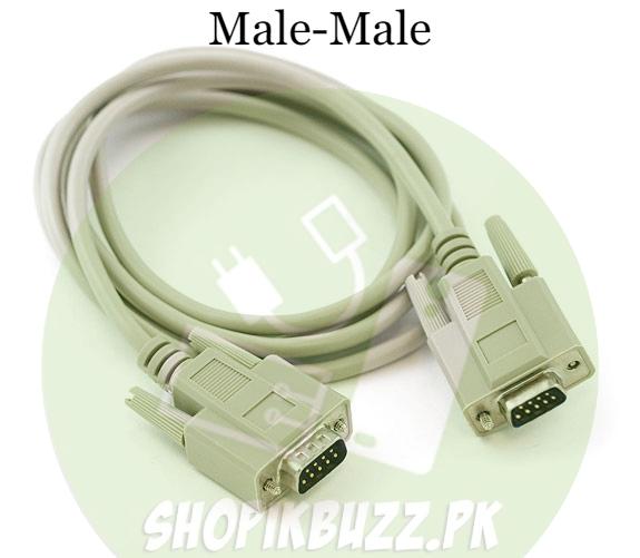 RS232 DB9 9 Pin Serial Port Cable Male/Female Female/Female Male/Male | Male-Male Cable ...