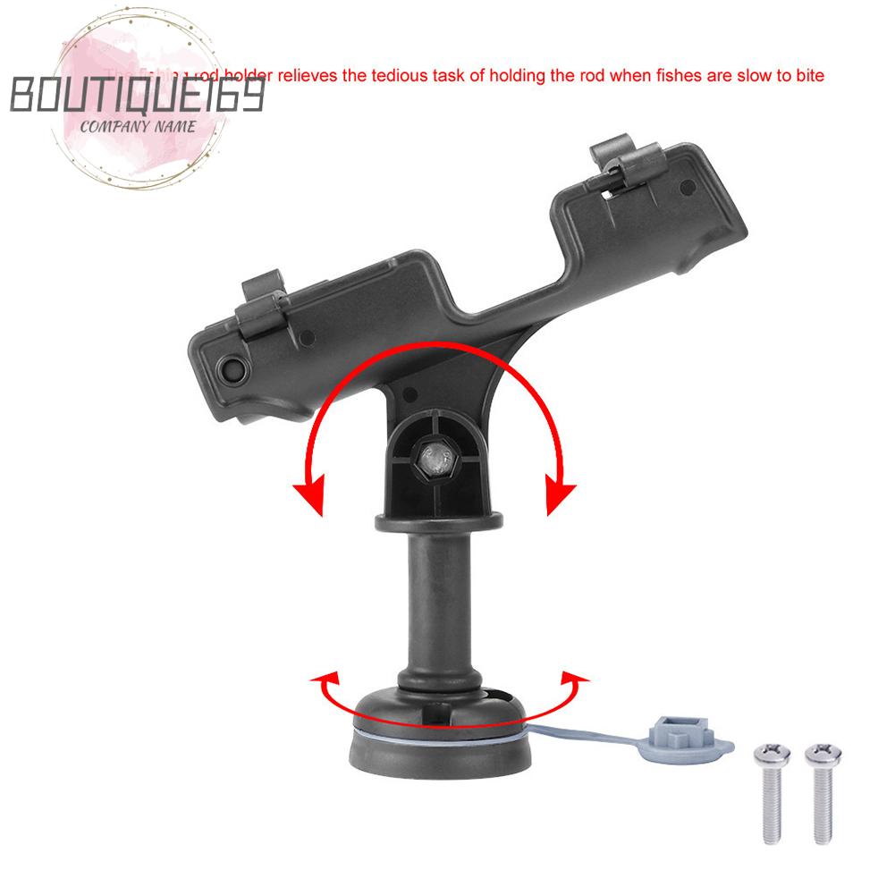 Adjustable Kayak Boat Fishing Tools Rod Holder Support Mount Angle ...