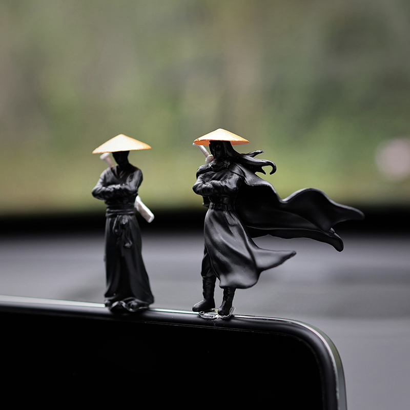 50mm Resin Mini Figures Model Ancient Japanese Chinese Ninja Samurai ...