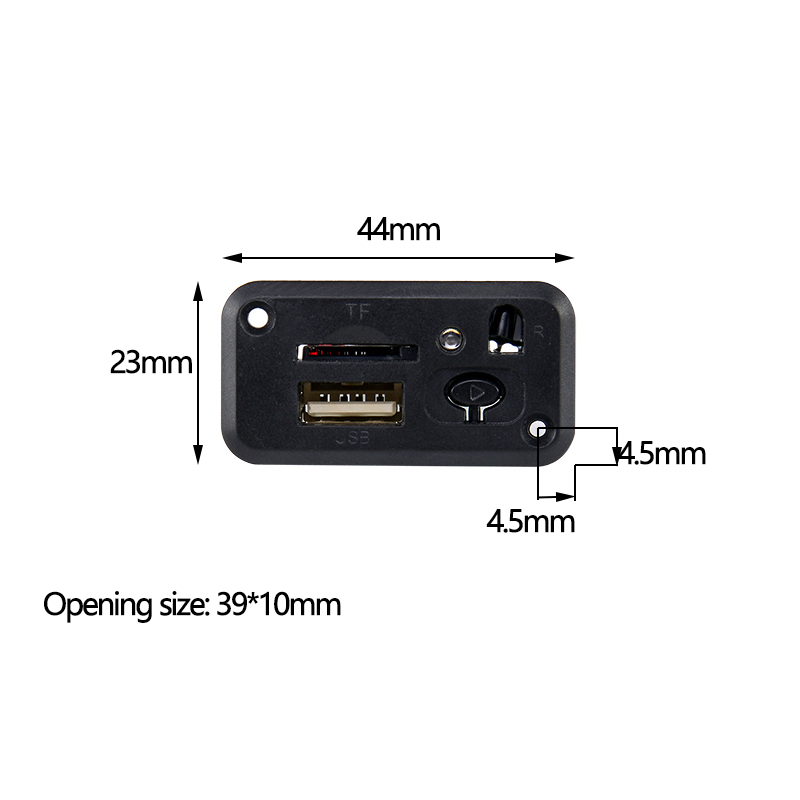 Mini MP3 Audio Decoder Module 5V 12V USB MP3 Player Decoding Diy Kit ...