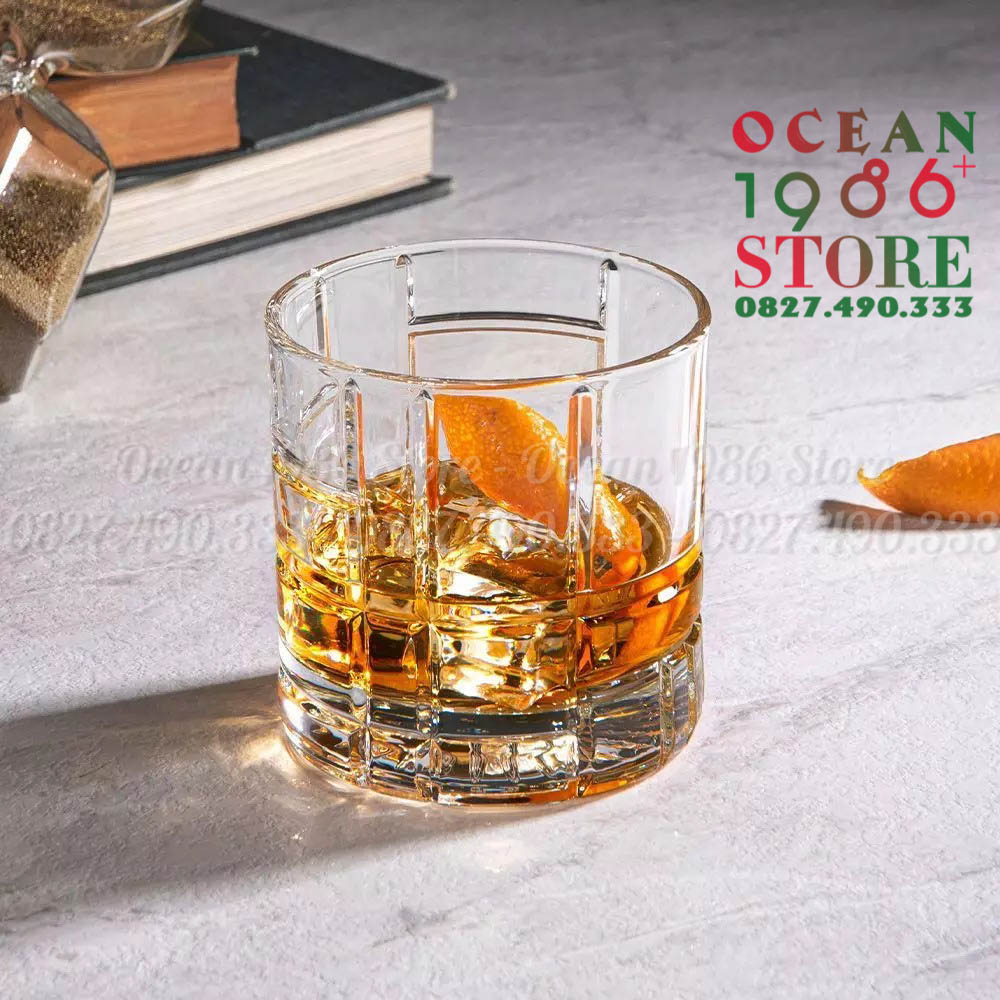 Ly Whisky Thủy Tinh Ocean Thái Lan Traze Double Rock 350ml - PST P03661 ...