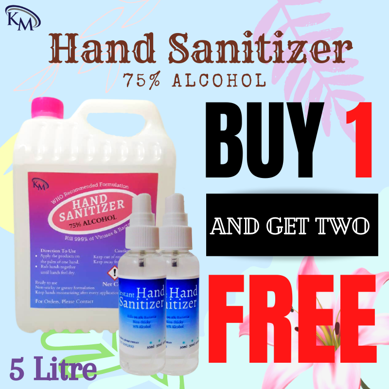 [Ready Stock] [Buy 1 Free 2 small Hand Sanitizer ] KM Instant Hand ...
