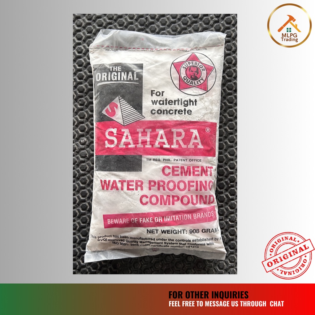 Sahara Cement Waterproofing Compound (908 GRAMS) | Lazada PH