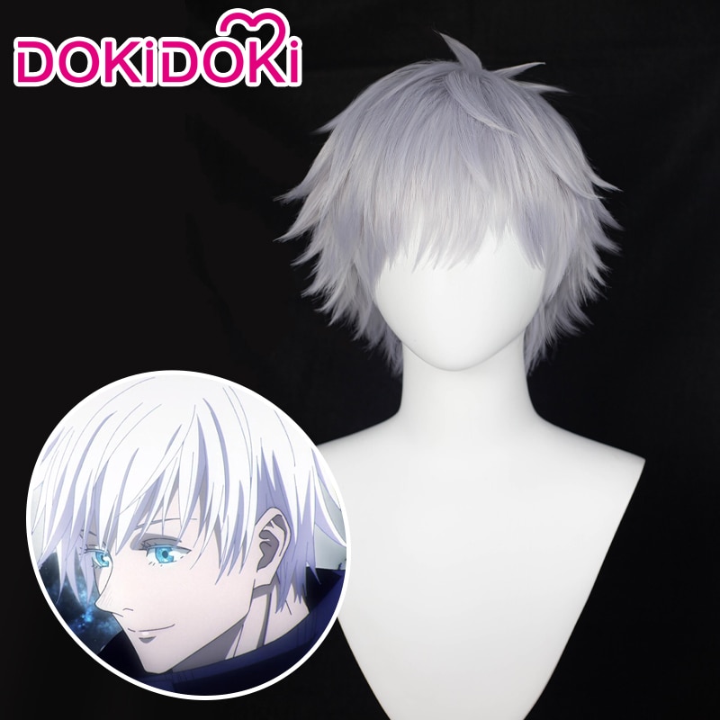 Gojo Satoru Wig Anime Cosplay Jujutsu Kaisen Cosplay Dokidoki Jujutsu ...