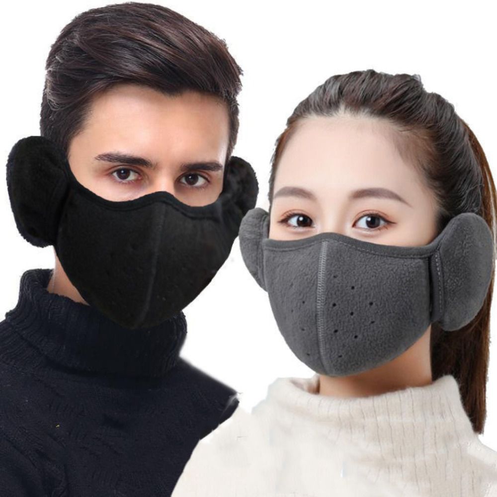Creative Fleece Earmuffs Windproof Thermal Winter Cloth Accessories Ear ...