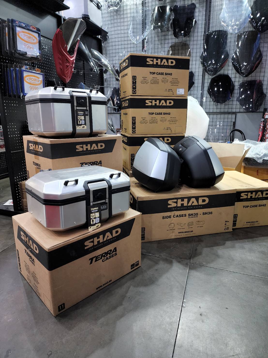 กระเป๋าข้าง Shad SH35 Aluminium | Lazada.co.th