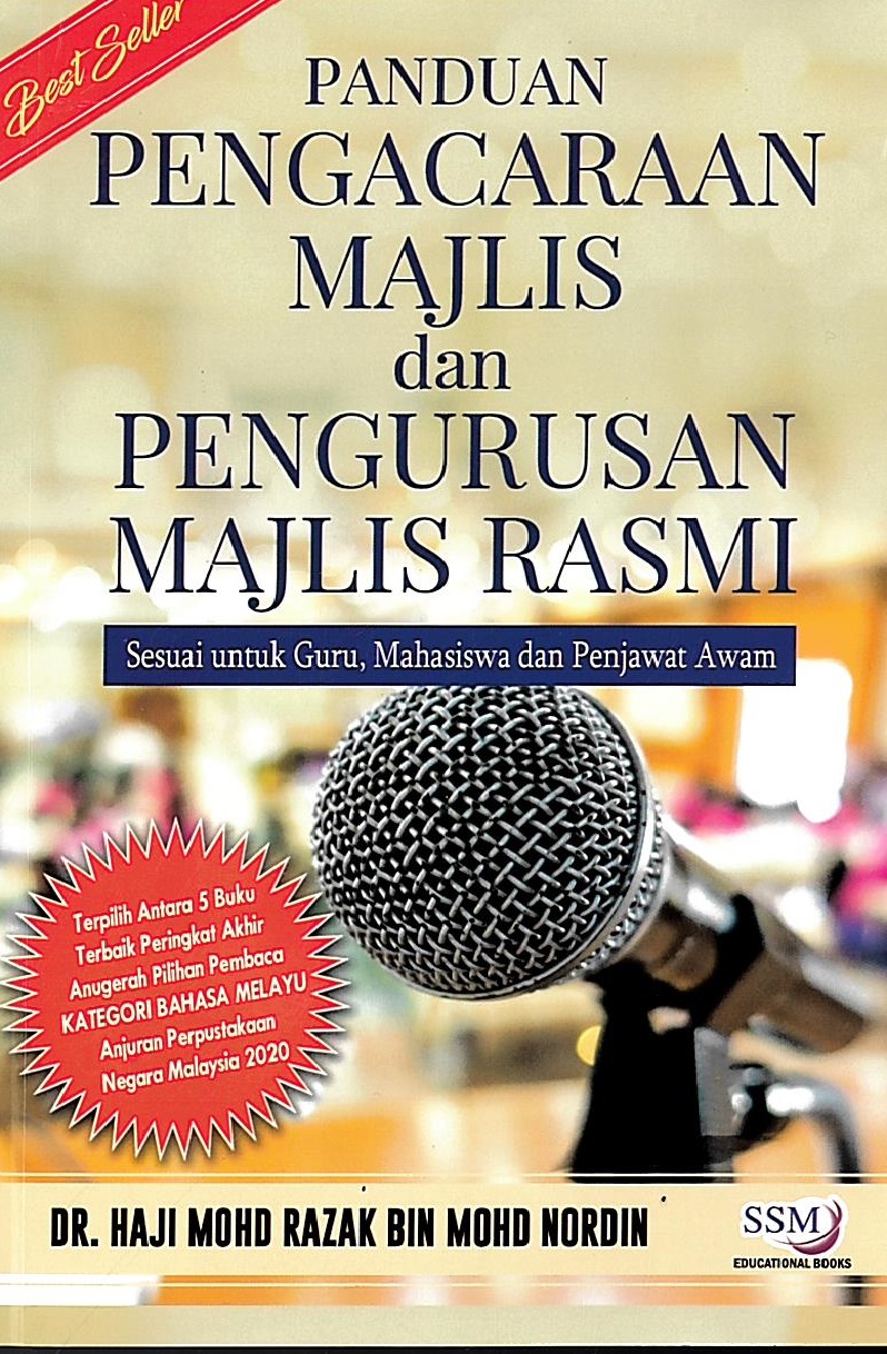 Panduan Pengacaraan Majlis dan Pengurusan Majlis Rasmi | Lazada