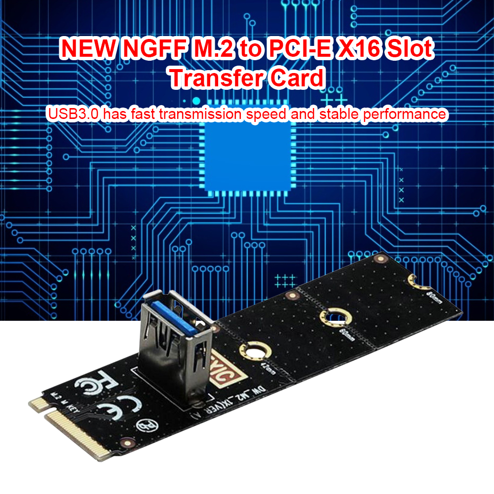 【GlamPoint】M.2/NGFF to USB3.0 Port t Converter Adapter Graphic Card ...