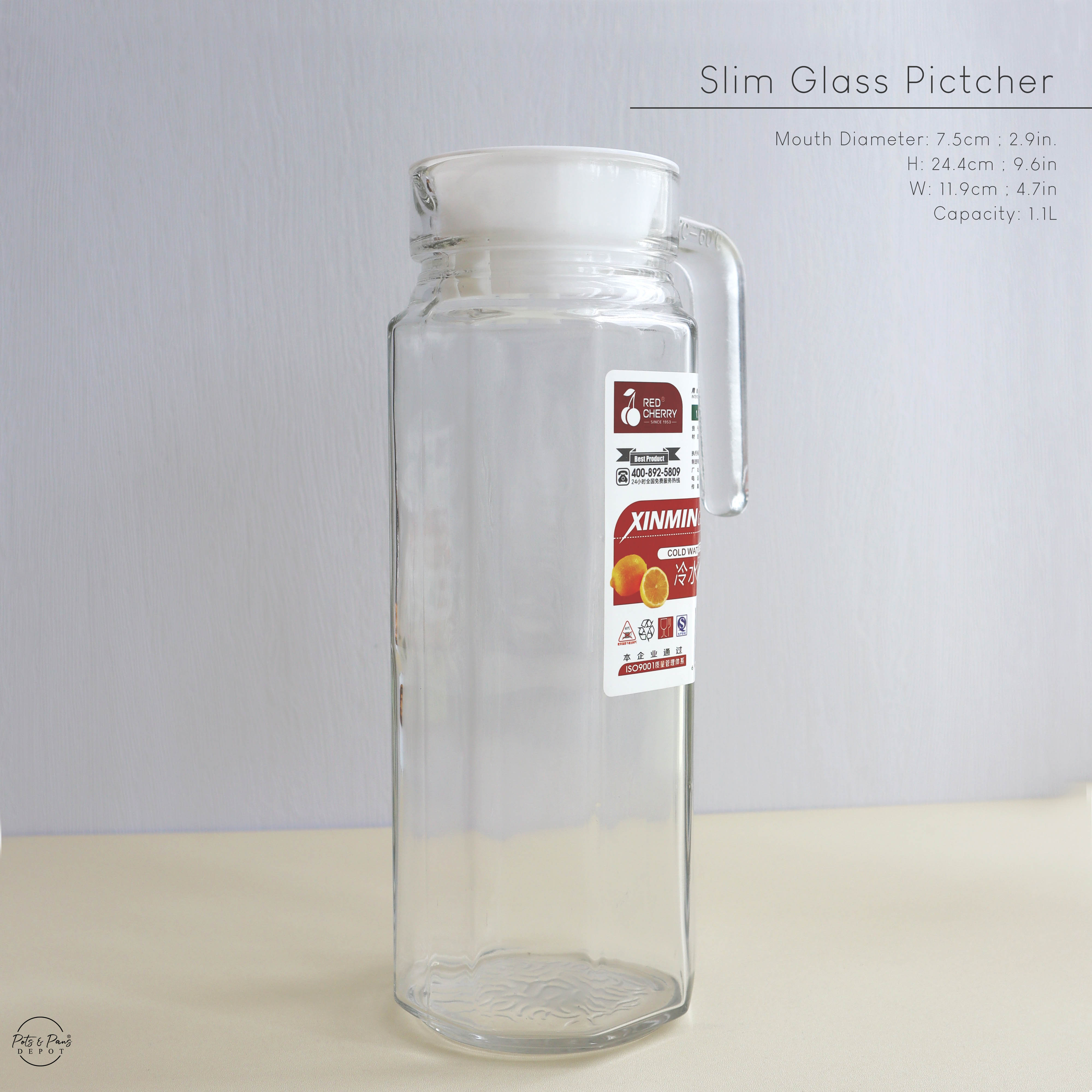 Red Cherry Cold Water Glass Pitcher | Lazada PH