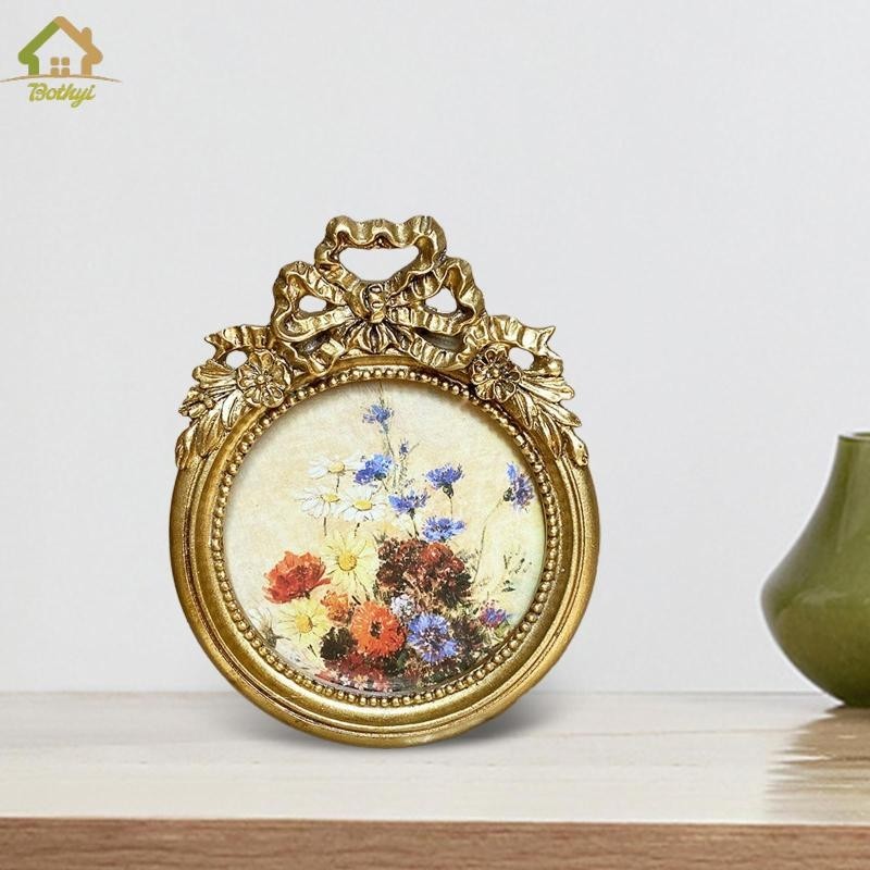 FAWEILIN Circular frame European art gallery tabletop and walls used ...