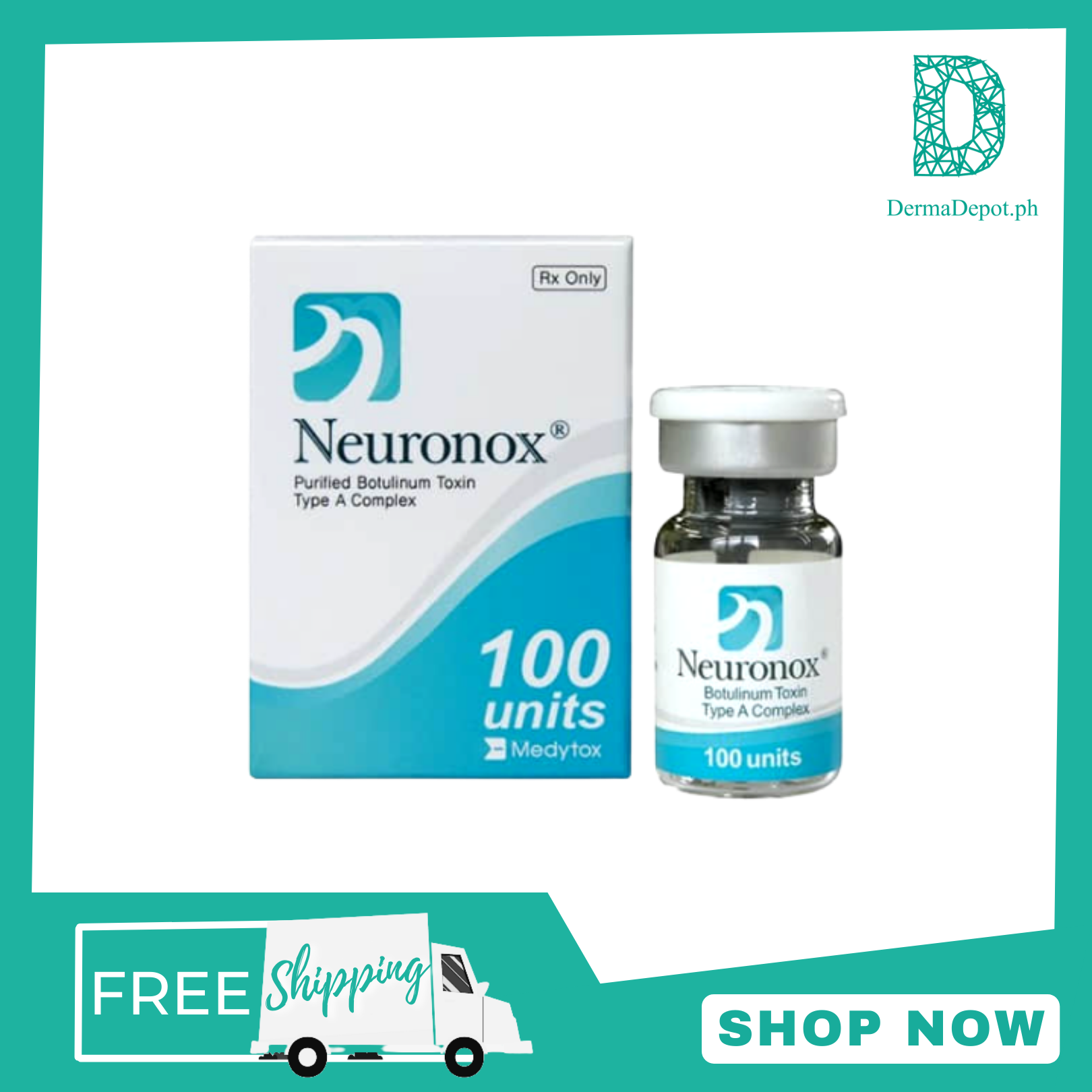 ⭐️Neuronox 100 units (Botulinum Toxin)⭐️ | Lazada PH