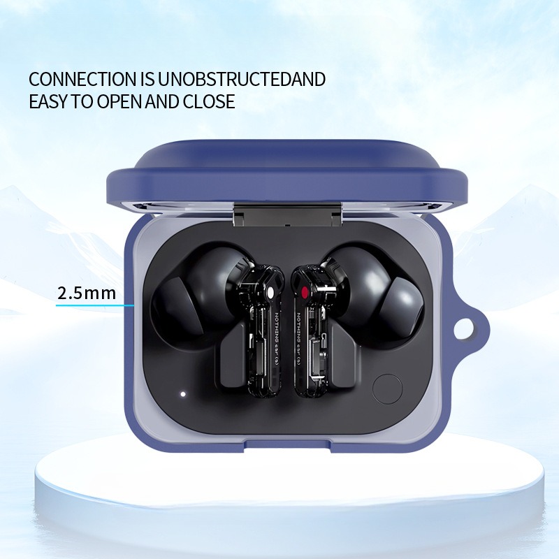 For Nothing Ear (a) case Bluetooth headset Case Soft Liquid Silicone ...