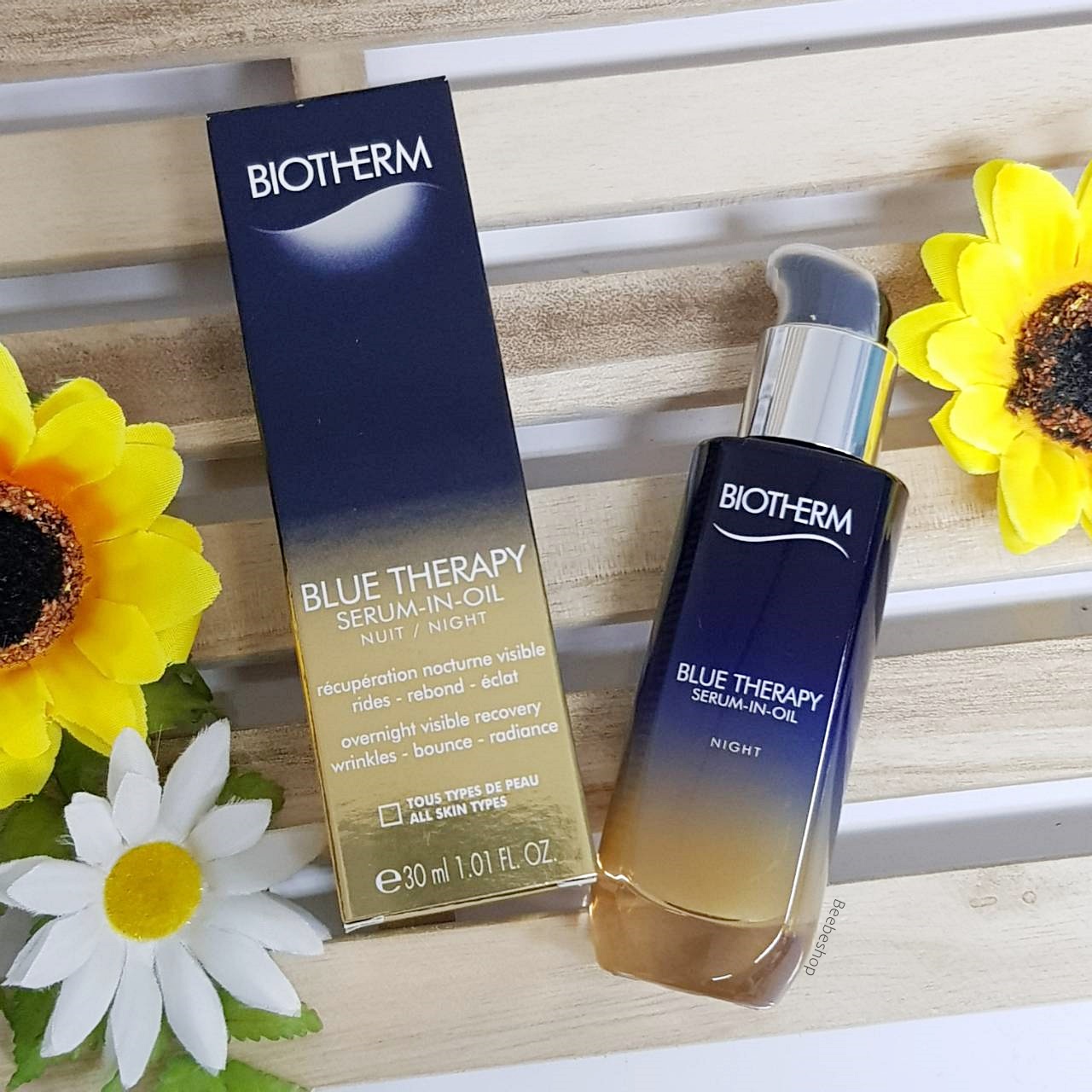 Biotherm Blue Therapy serum in oil 30ml Tester box ผลิต 02/2020 เซรั่ม ...