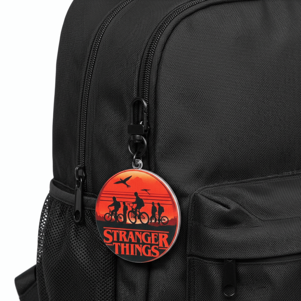Novelty Cute Stranger Things Merchandise Pendant Movie Peripheral Bag ...