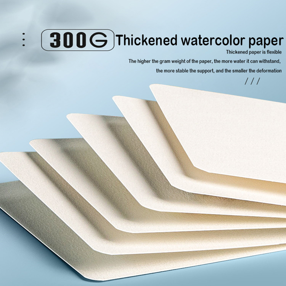 【Get the Perfect Fit】 Watercolor paper postcard 300g fine art painting ...