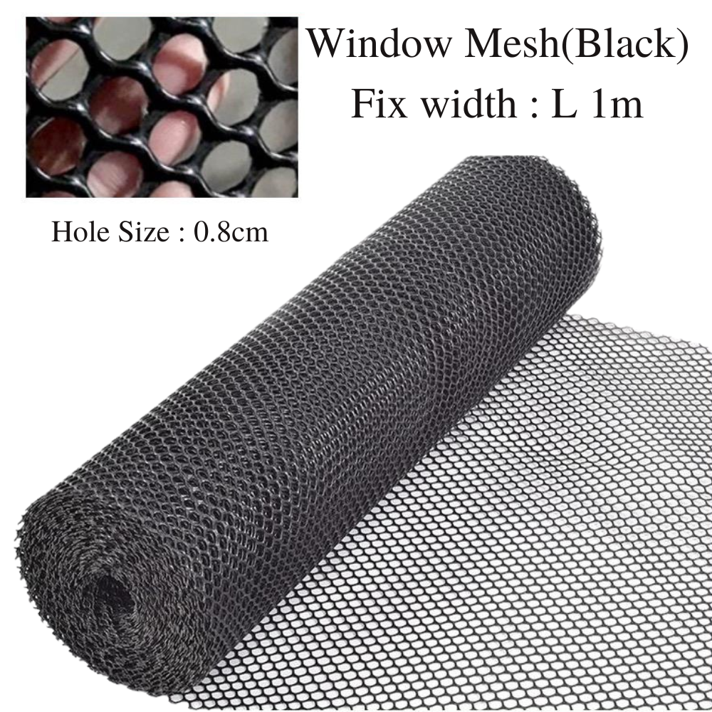 [SG SELLER] Window Mesh PVC Plastic Mesh Multi-purpose Cat Mesh Pet ...