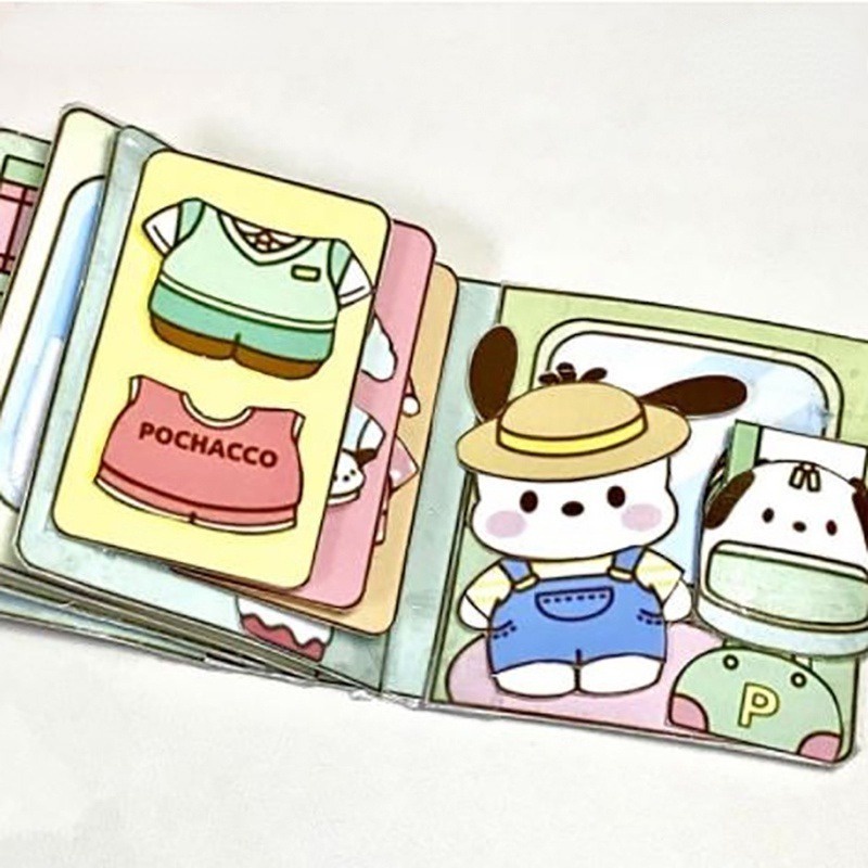 Quiet Book Sanrio Educational Homemade Kuromi Book Melody Quiet Book ...