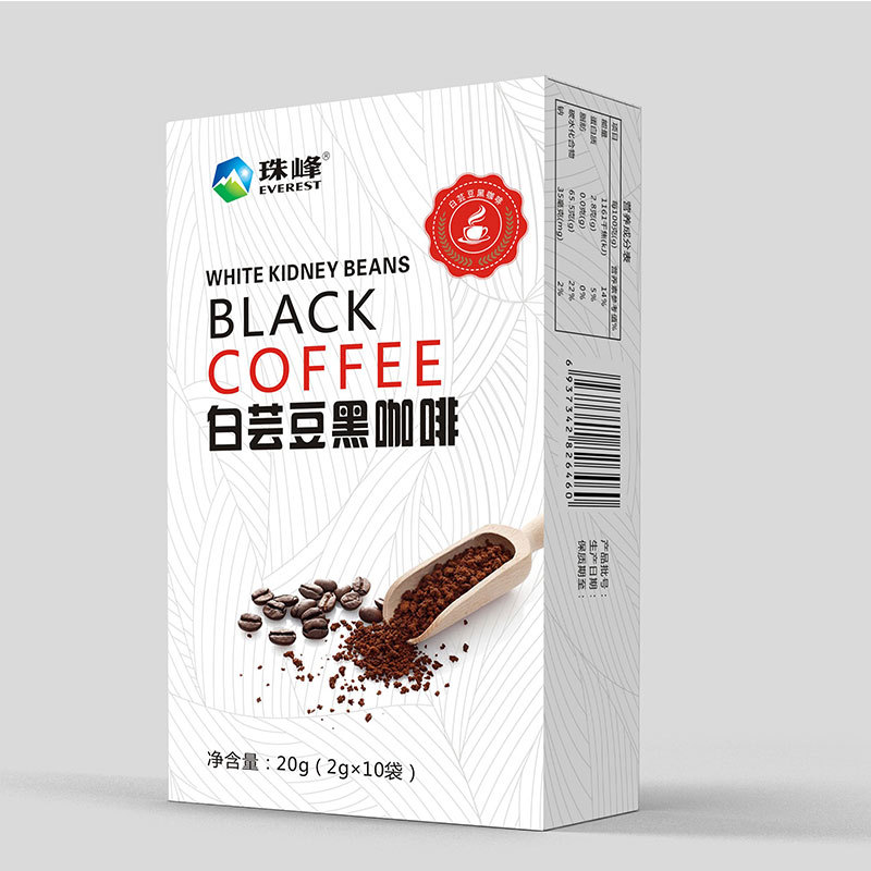 10 bags of white kidney beans and black coffee strips, instant, sugar ...