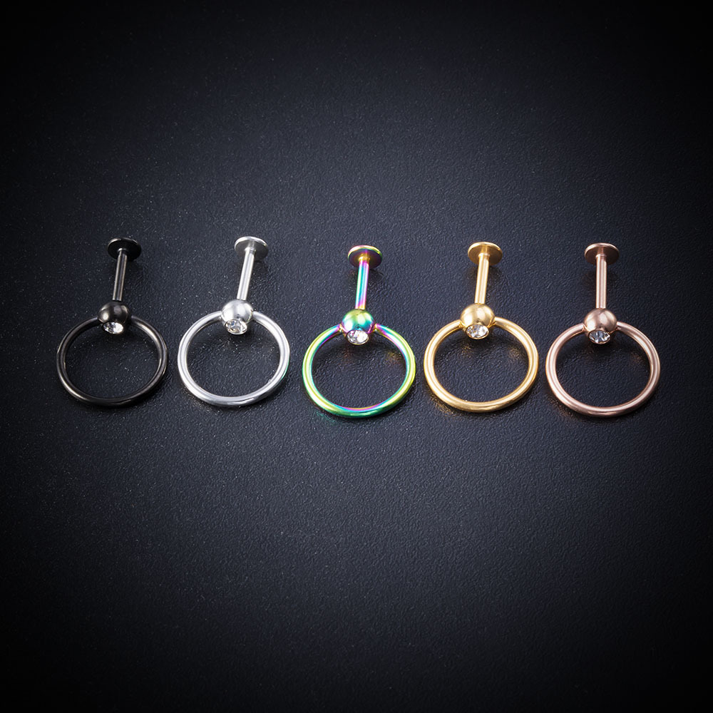 Human body puncture CBR sticky drill lip nail C- shaped stainless steel ...