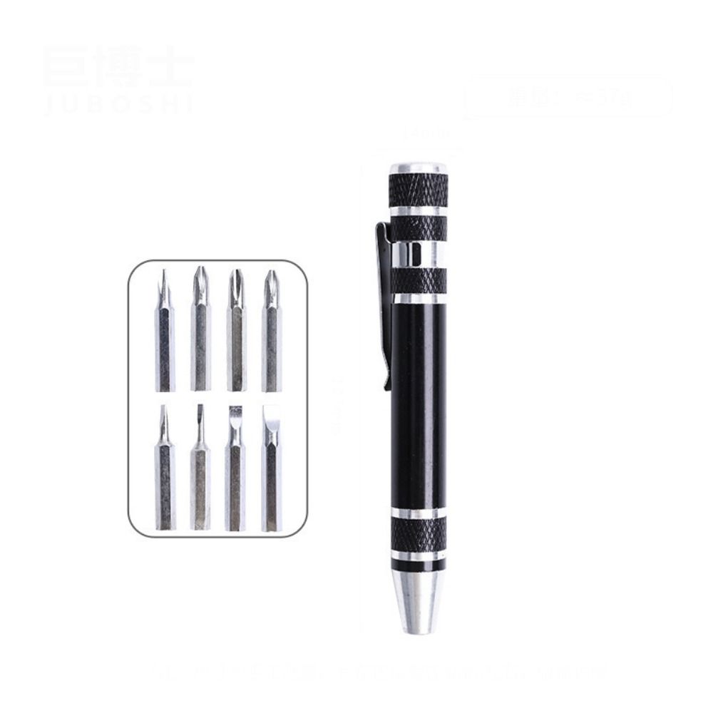 Multifunction 8 In 1 Mini Screwdriver Pen Pocket Manual Phone Repair ...