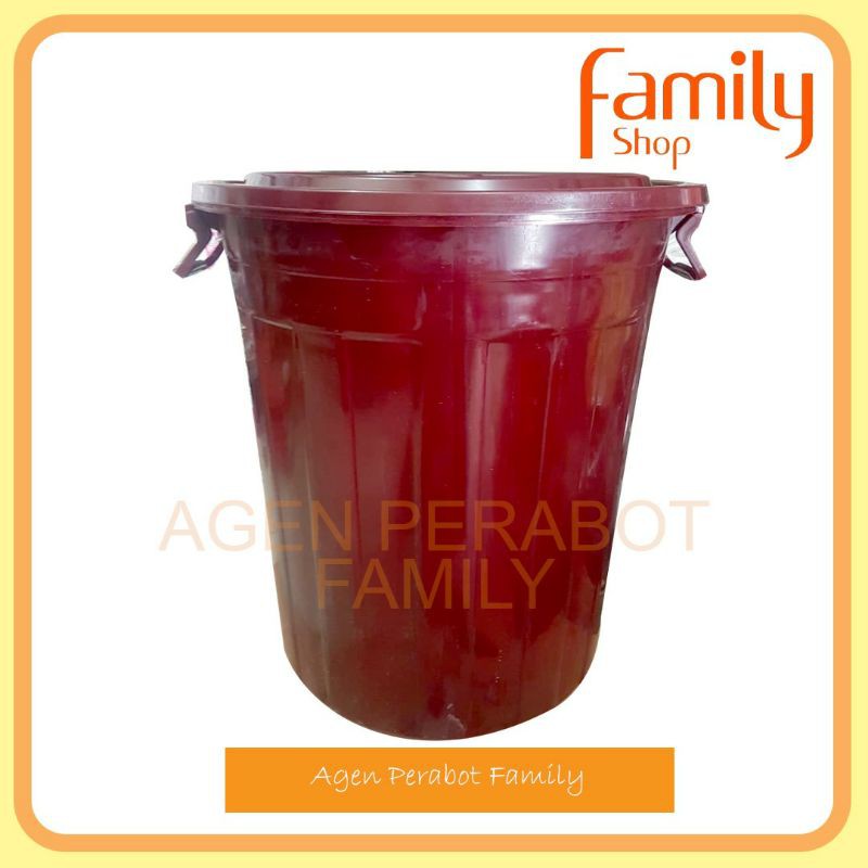 Ember Besar / Tong Air / Gentong Tampung Air Jumbo 80 Liter Maroon ...
