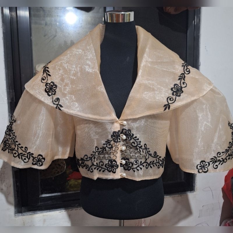 ⚡🎈 Modern Filipiniana Maria clara top pinya organza | Lazada PH