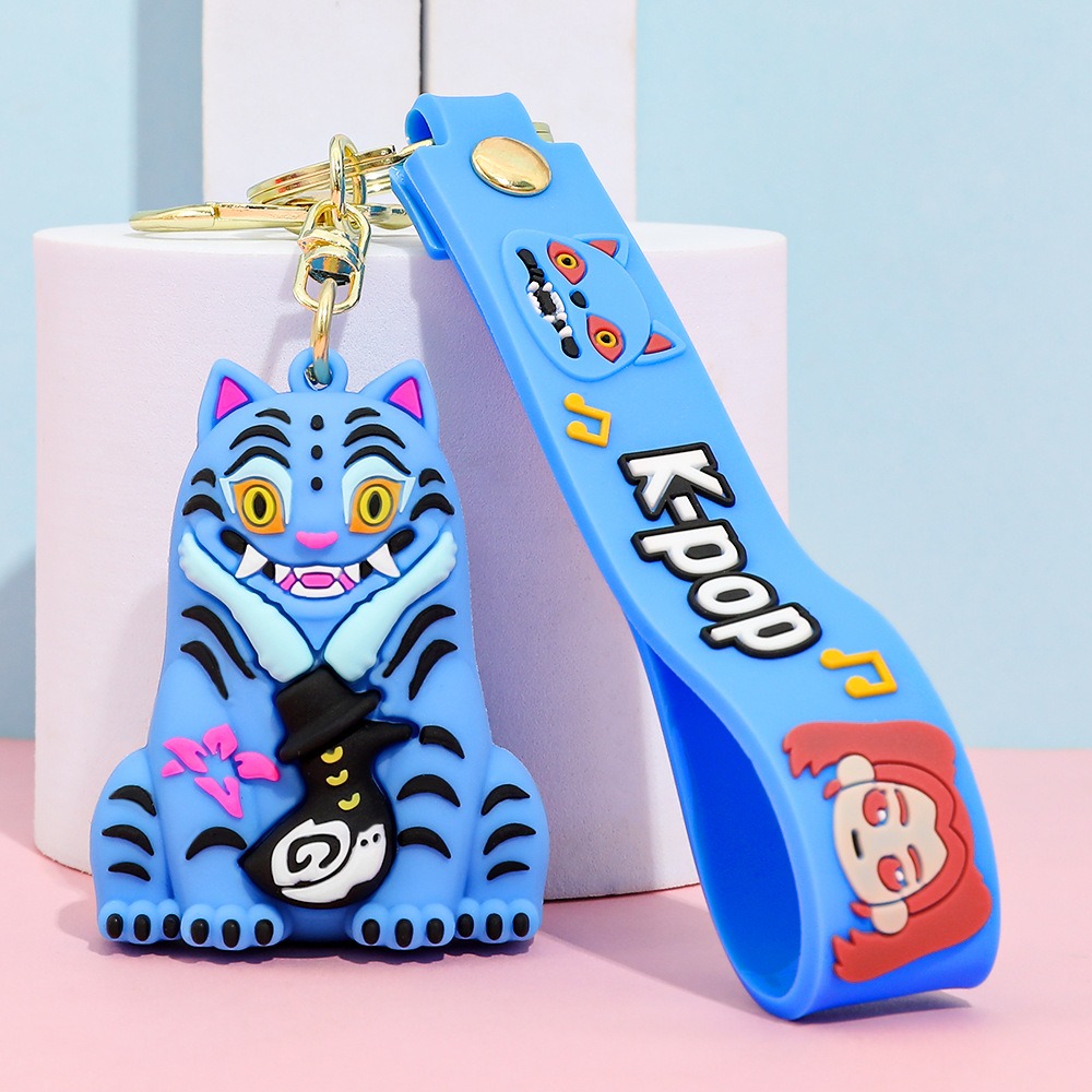 Huntrix Hunters Movie Demon Hunters Keychain Cute Harajuku Style PVC ...