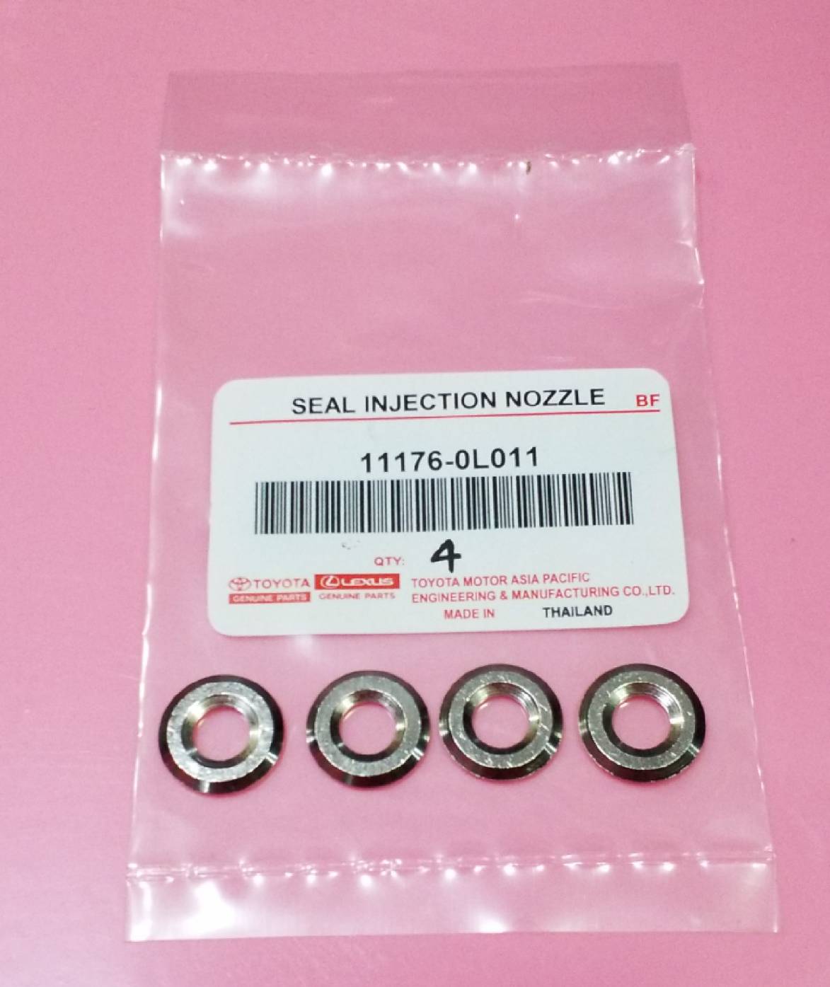 แหวนรองหัวฉีด วีโก้#11176-0L011(1ชุด มี 4 ตัว)******ส่งไว ส่งเร็ว ...