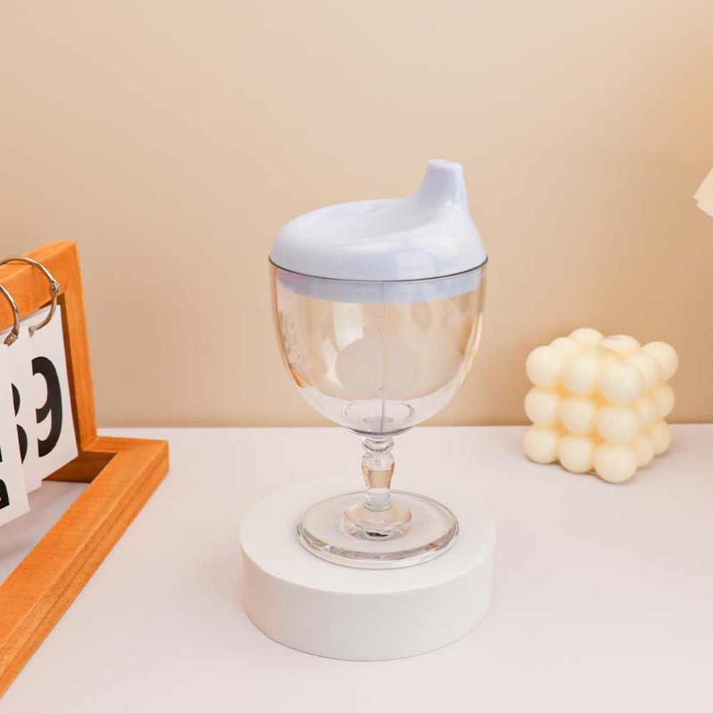 Cute 150ML Children Goblet Calibrated Fun Baby Feeding Cups Auxiliary ...